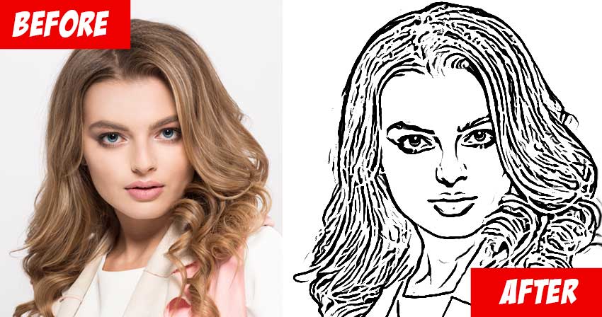 How To Create A Line Art Effect - ITS