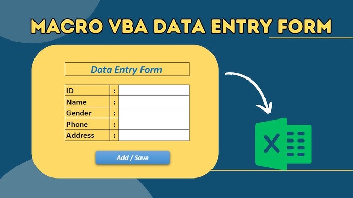 How To Automate Data Entry With Vba Macros Its 