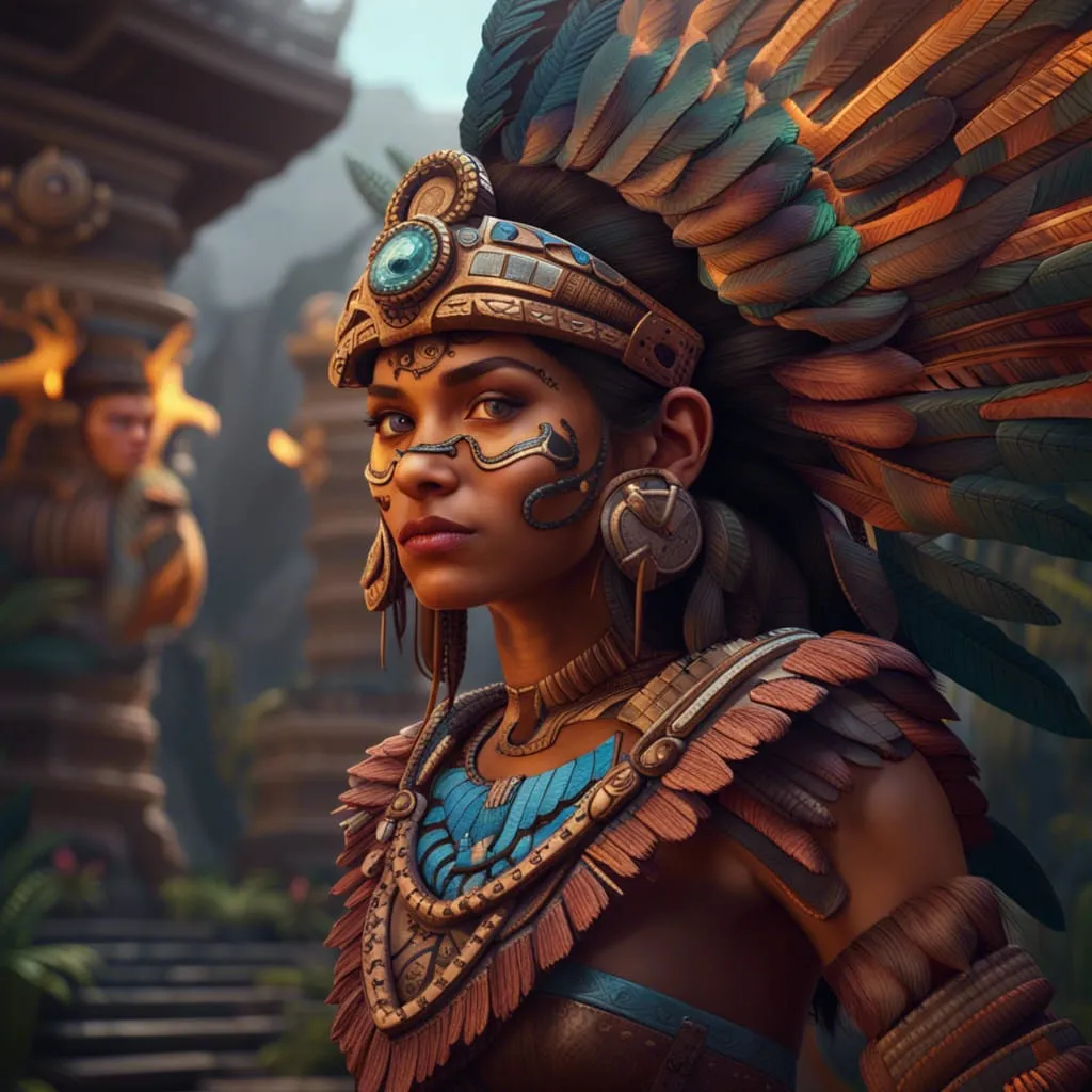 How To Create Aztec Art Effects - ITS